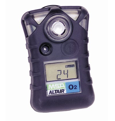 MSA ALTAIR Single-Gas Detector, O2, Low 19.5%, High 23% | Eleven Points