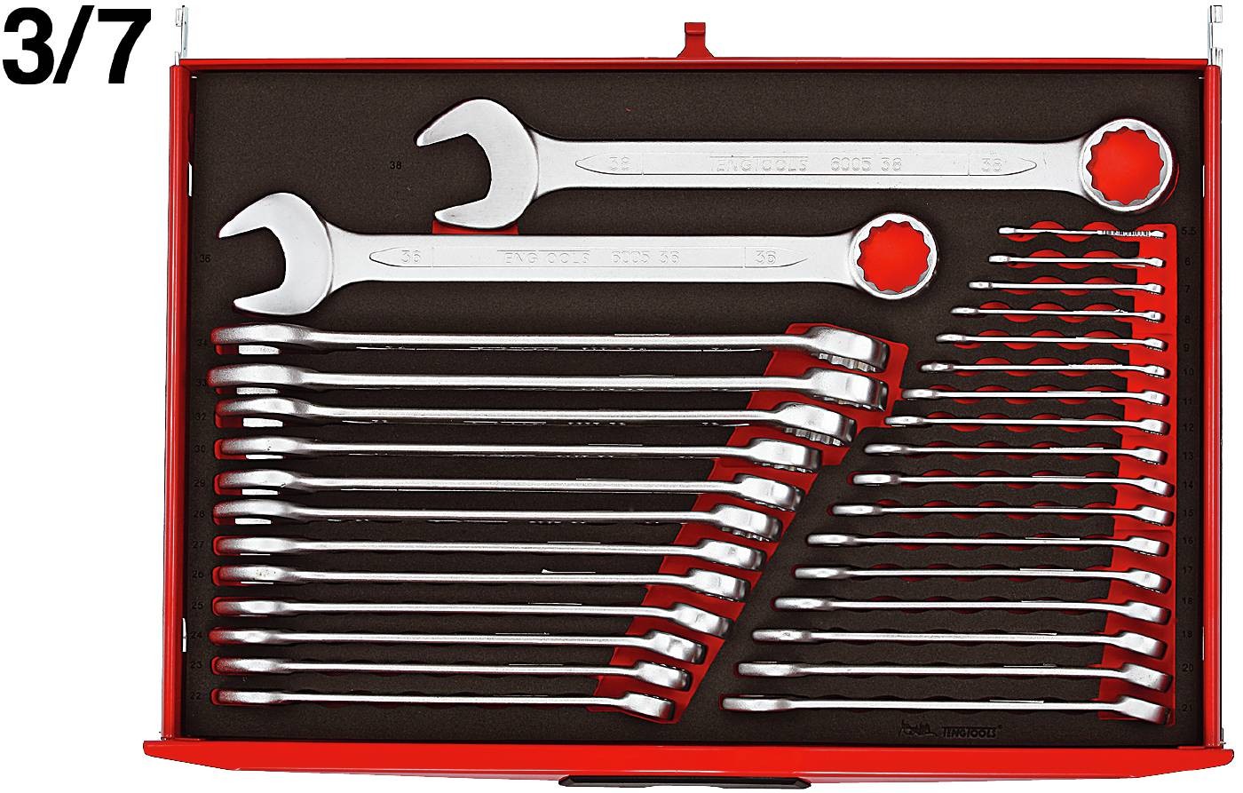 Teng Tools verktøyvogn med verktøy TCMME09C | Eleven Points