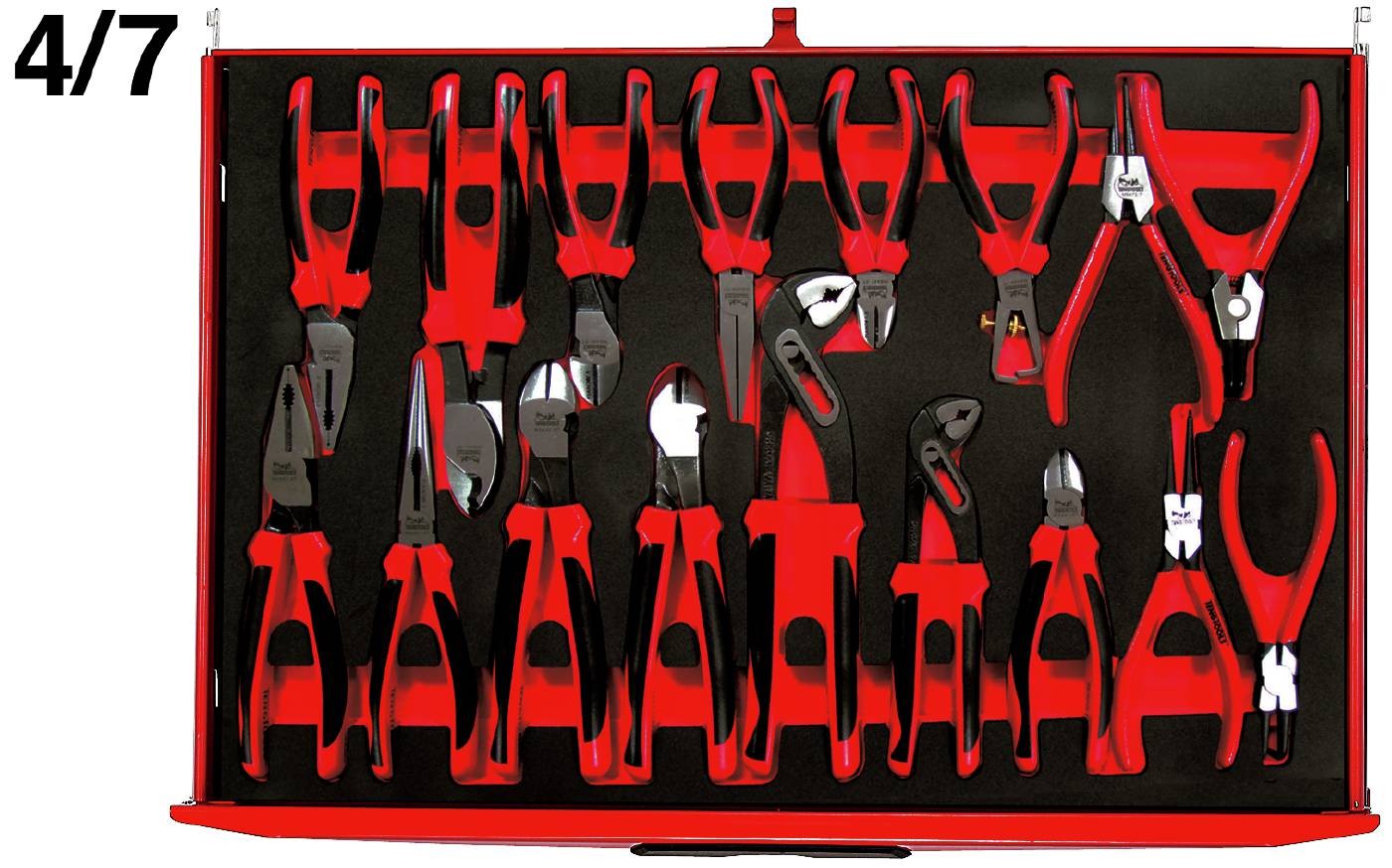 Teng Tools verktøyvogn med verktøy TCMME09C | Eleven Points