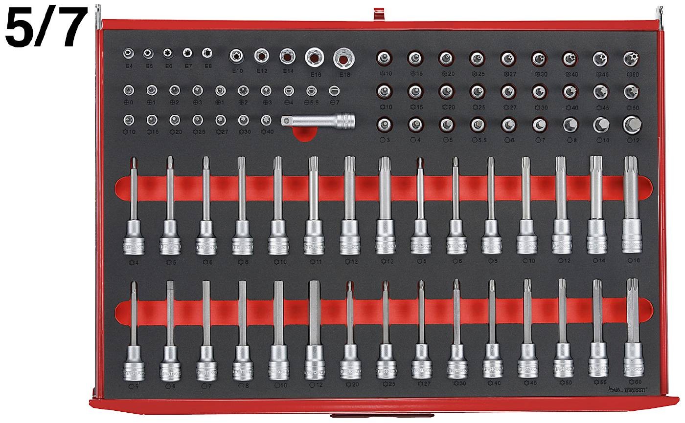 Teng Tools verktøyvogn med verktøy TCMME11A | Eleven Points