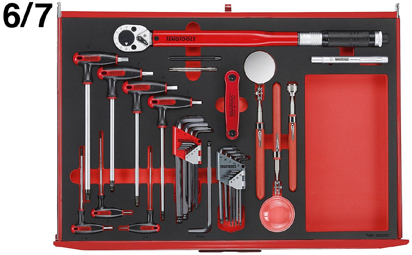 Teng Tools verktøyvogn med verktøy TCMME11A | Eleven Points