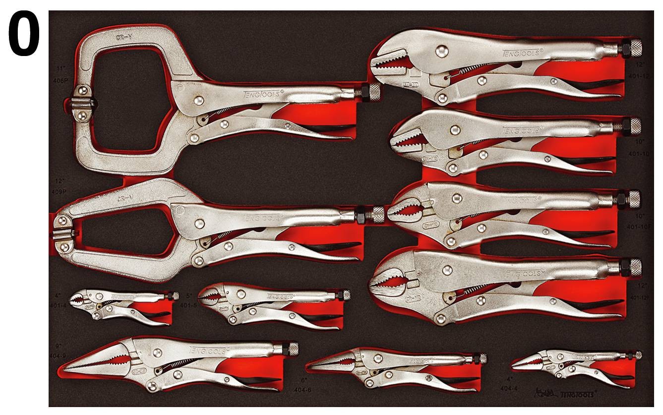 Verktøyvogn med verktøy Teng Tools TCMME09A | Eleven Points